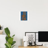 Christian Chi-Rho Fish Poster | Zazzle