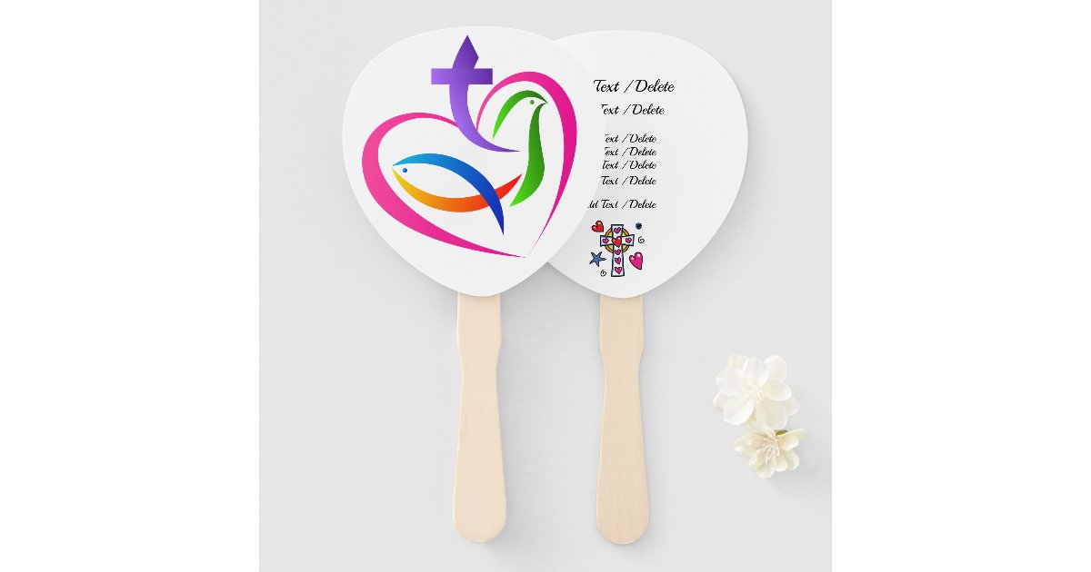 Christian Church Fan | Zazzle