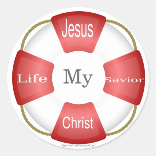 Christian Classic Round Sticker | Zazzle.com