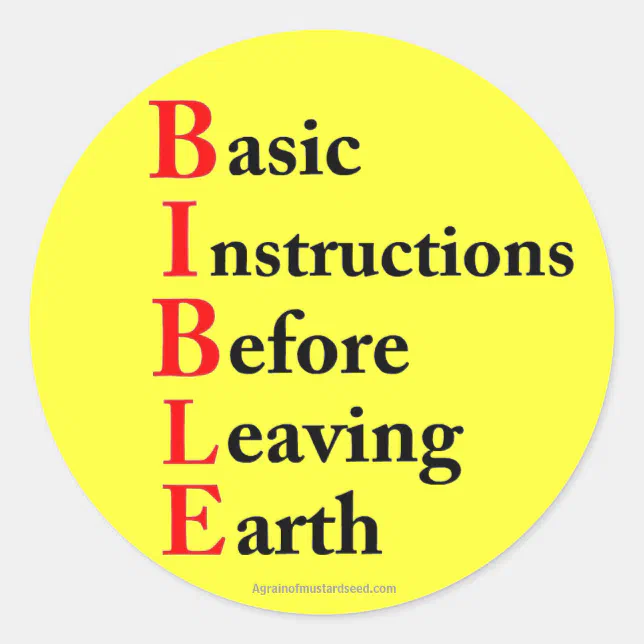 Christian Classic Round Sticker | Zazzle