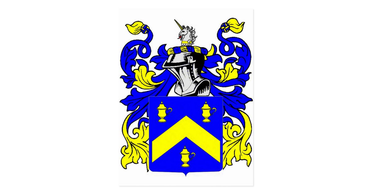 Christian Coat of Arms Postcard | Zazzle.com