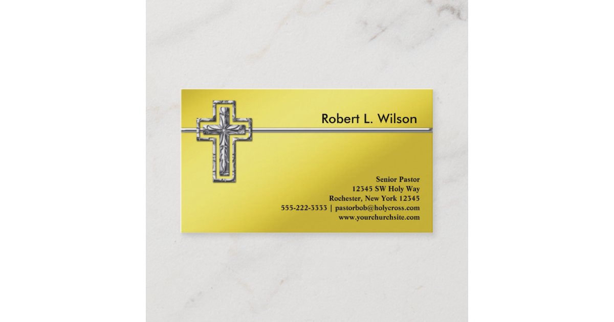 Christian Cross Business Cards | Zazzle