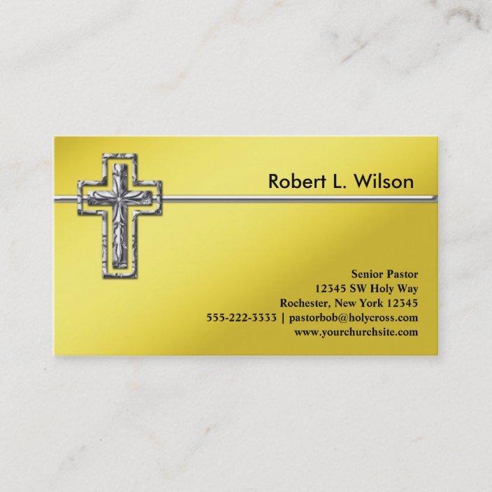 Christian Cross Business Cards | Zazzle.com