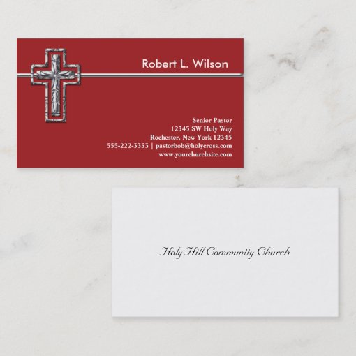 Christian Cross Business Cards | Zazzle