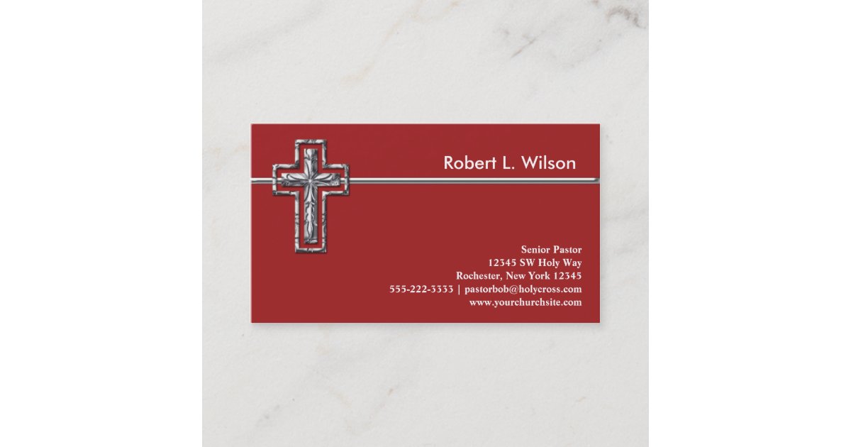 Christian Cross Business Cards | Zazzle