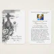 Christian Cross Funeral Memorial Holy Card - | Zazzle