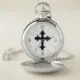 Christian cross pocket watch | Zazzle