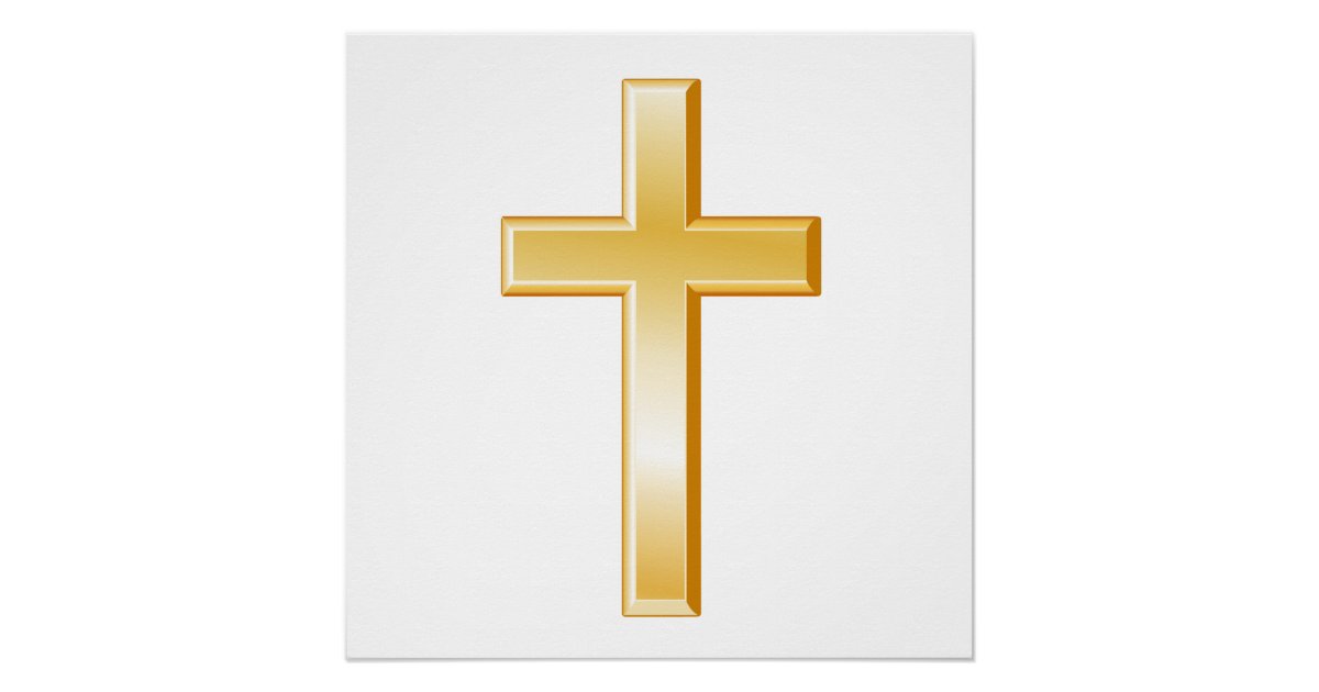 Christian Cross Poster | Zazzle