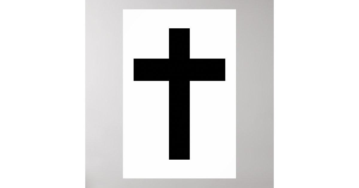 Christian Cross Poster | Zazzle