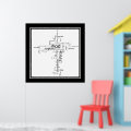 Christian cross poster | Zazzle