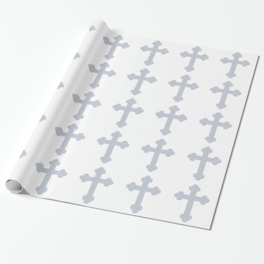 Christian Cross Wrapping Paper | Zazzle.com