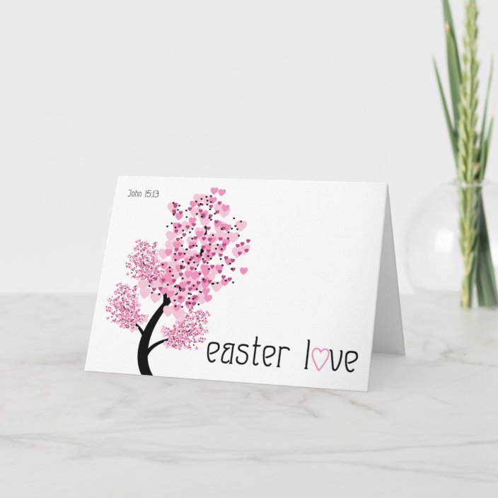 Christian Easter card ~ Easter love | Zazzle.com