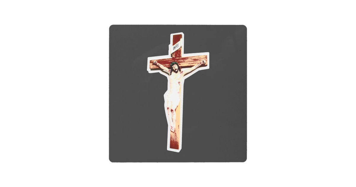 Christian emblem Christ Metal Print | Zazzle