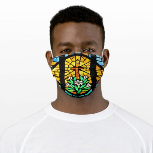 Christian faith adult cloth face mask | Zazzle