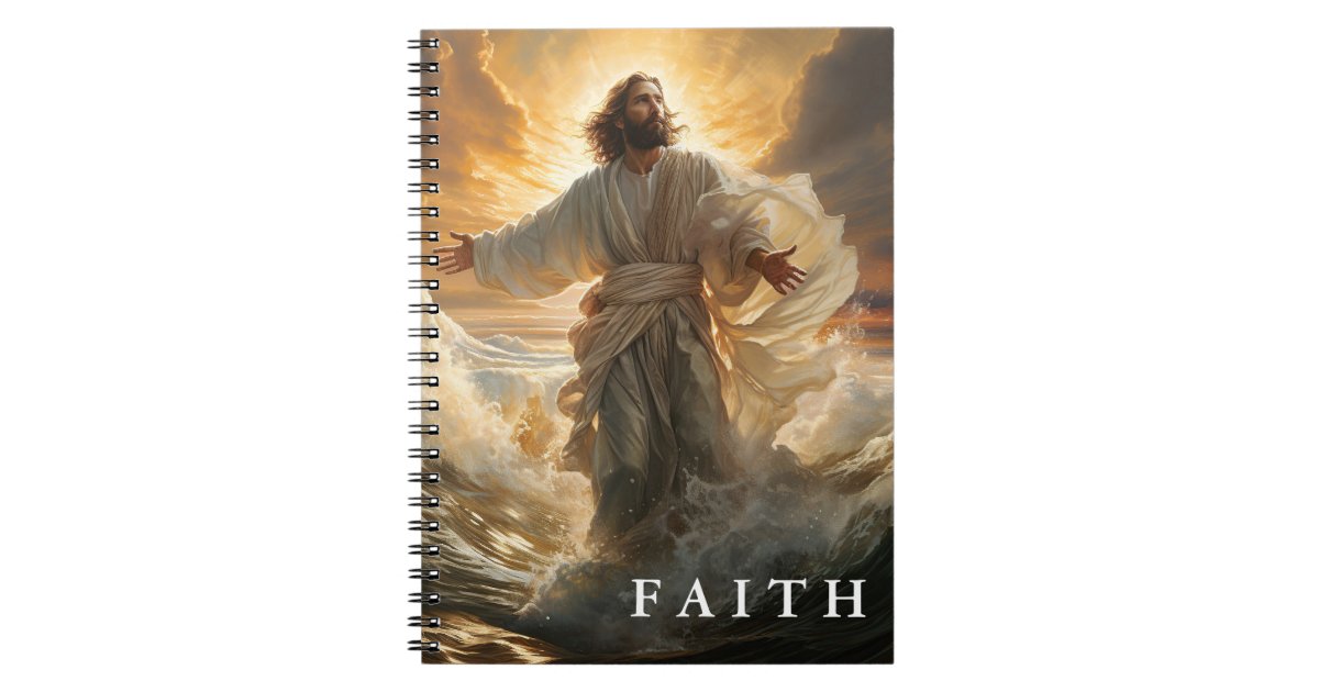 Christian Faith Jesus Notebook | Zazzle