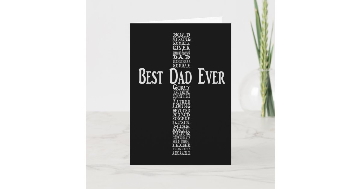 Christian Father's Day Card | Zazzle