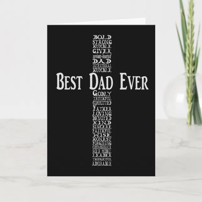 Christian Father's Day Card | Zazzle