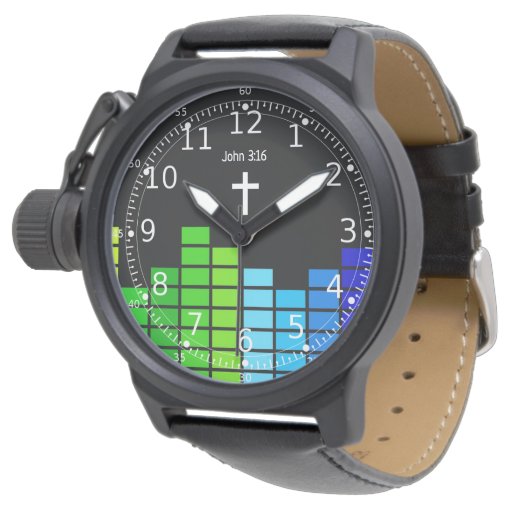 Christian Gifts for Teen Boys- Bible Scripture Watch | Zazzle