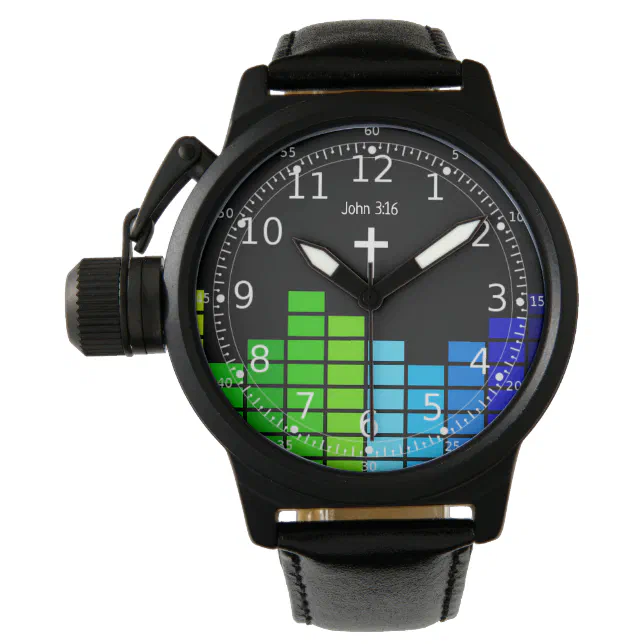 Christian Gifts for Teen Boys- Bible Scripture Watch | Zazzle