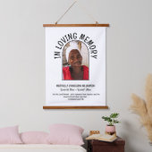Christian IN LOVING MEMORY Photo Hanging Tapestry | Zazzle