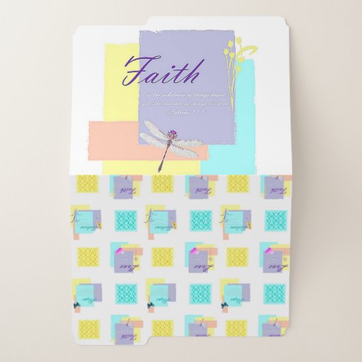 Christian Inspiration File Folder | Zazzle
