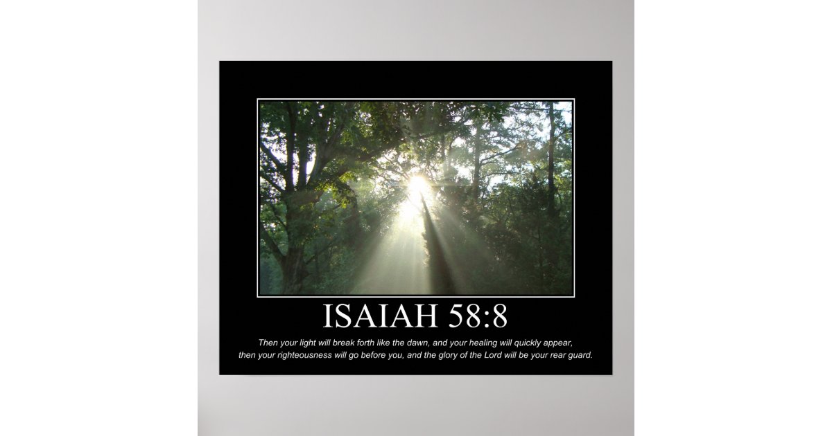 CHRISTIAN INSPIRATIONAL POSTER | Zazzle