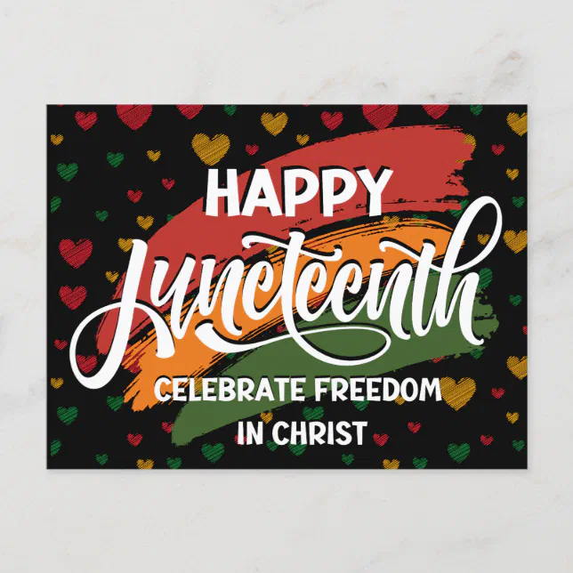 Christian JUNETEENTH Postcard | Zazzle