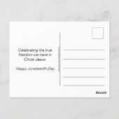 Christian JUNETEENTH Postcard | Zazzle