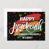 Christian JUNETEENTH Postcard | Zazzle