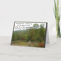 Christian KJV Bible verse cards | Zazzle