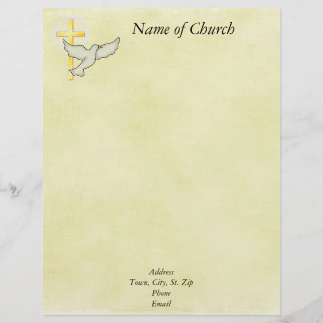 Christian Letterhead | Zazzle