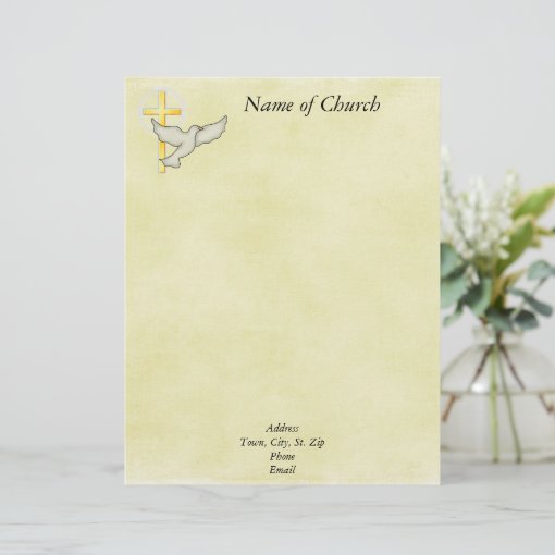 Christian Letterhead | Zazzle