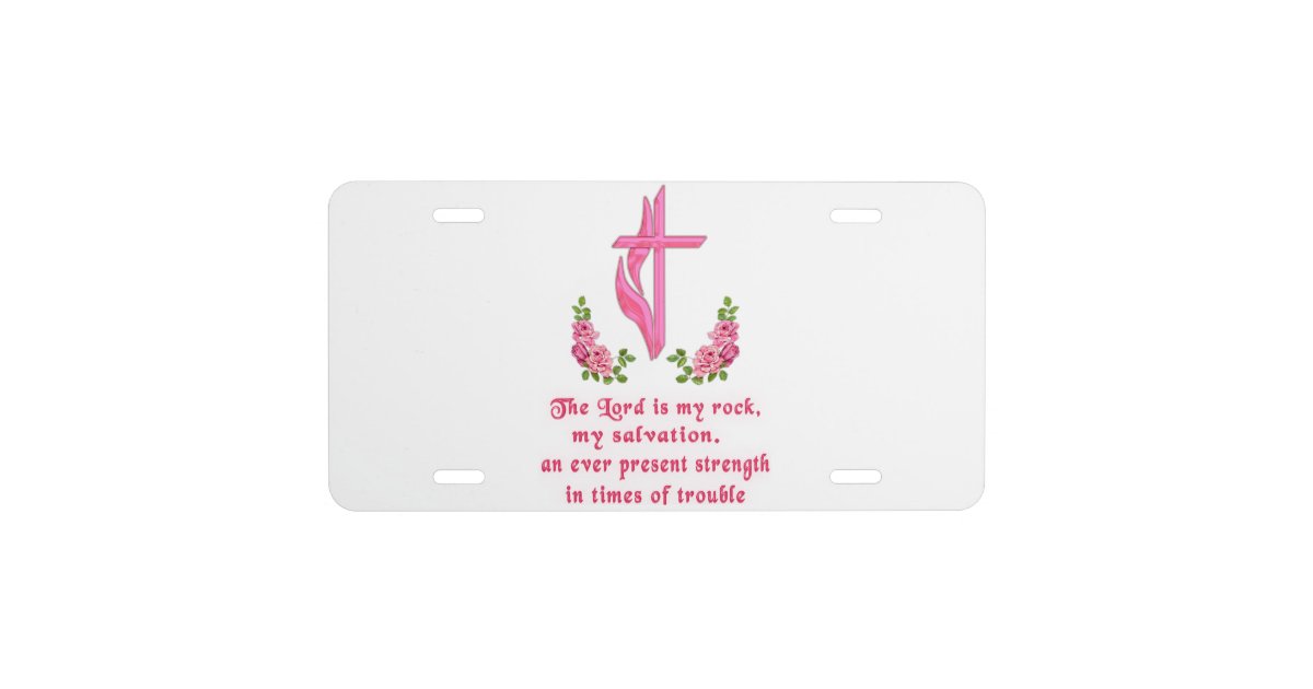 Christian License Plate | Zazzle