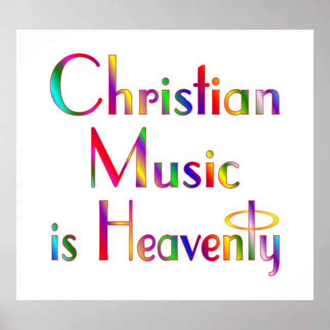 Christian Music Poster | Zazzle