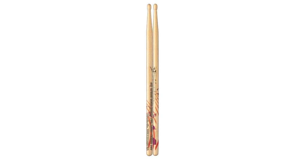 Christian MY DRUMS SHALL PRAISE YOU Customizable Drum Sticks | Zazzle