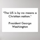George Washington Christian Poster | Zazzle.com