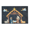 Christian Nativity Christmas Placemat | Zazzle