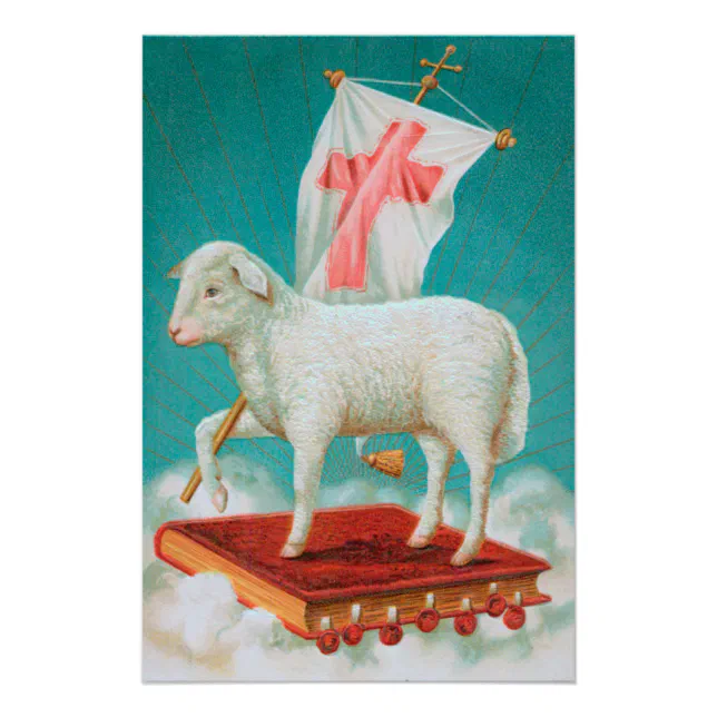Christian Paschal Lamb / Agnus Dei Generic Poster | Zazzle
