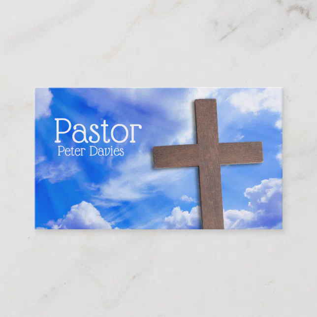 Christian Pastor, business card | Zazzle
