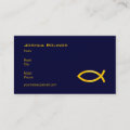 Christian | Pastor | Priest Business Card | Zazzle