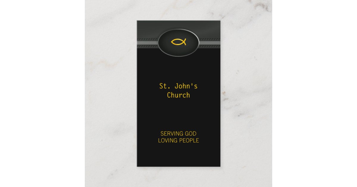 Christian | Pastor | Priest Business Card | Zazzle