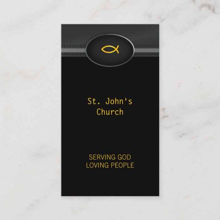 Christian | Pastor | Priest Business Card | Zazzle.com