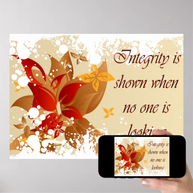 Christian Poster with Inspirational Saying | Zazzle