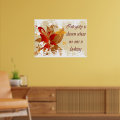 Christian Poster with Inspirational Saying | Zazzle