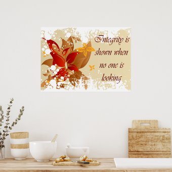 Christian Poster with Inspirational Saying | Zazzle