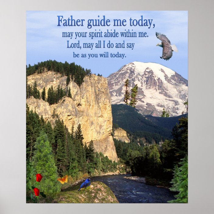 Christian Prayer poster | Zazzle.com