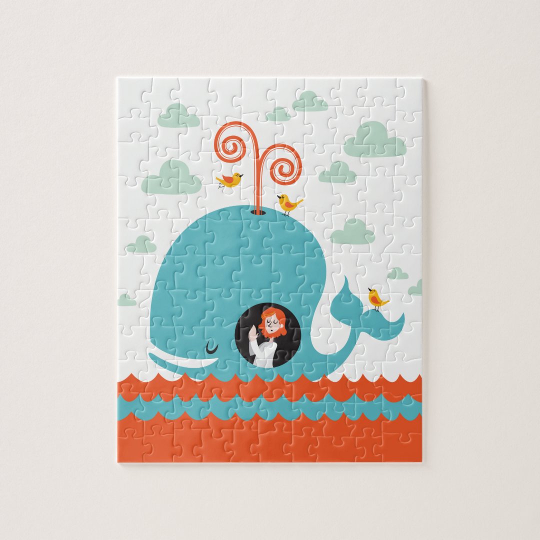 Christian Puzzle Bible Story Jonah And The Whale | Zazzle