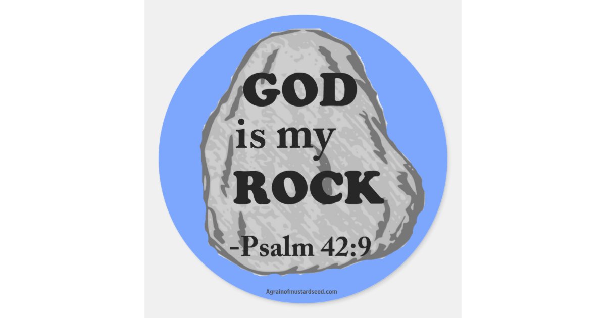 Christian Quotes Classic Round Sticker | Zazzle