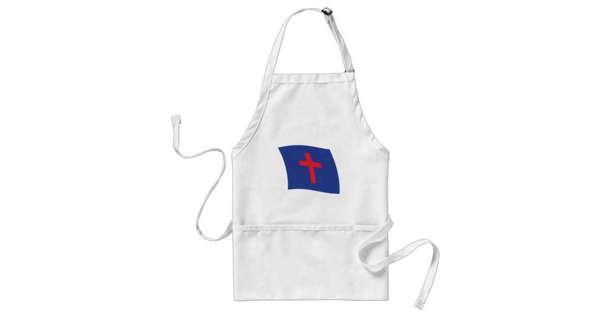 Christian Religion Flag Apron | Zazzle