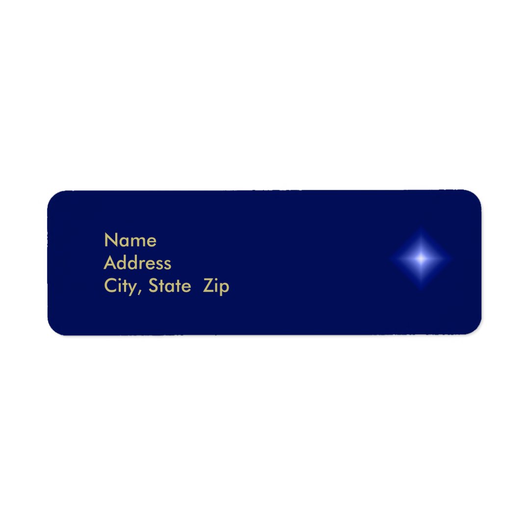 Christian Religious Christmas Address Label | Zazzle